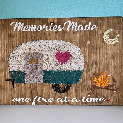 NEW DESIGN: Waves String Art, Beach String Art, Waves Decor, Ocean ...