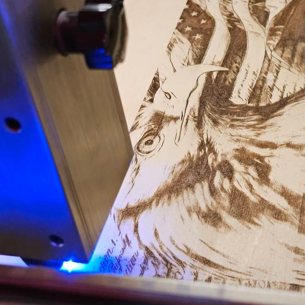 Digital Laser Cut File - Mouse and Wolf - Laser-ready-file-glowforge ...
