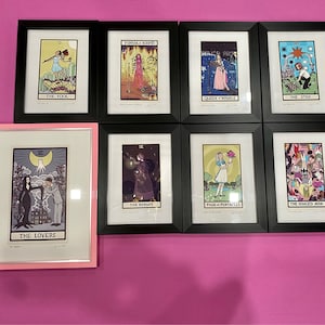 The Star XVII Tarot Card Art 5x7 Art Print Hand-cut and - Etsy