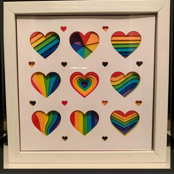 3D Best Mom Ever Shadow Box With Custom Photos, Multi Photo Frame ...