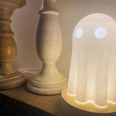 The Original Cutest Sheet Ghost Lamp LED Light Free Shipping Ghost Art ...