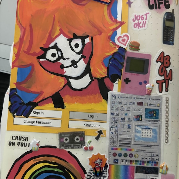 Y2k Microsoft Paint Sticker - Etsy