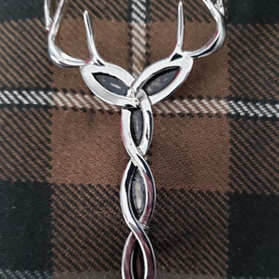 Kilt Pin,celtic Royal Trinity Stag Kilt Pin, 7014, Scottish Kilt Pin, Irish Kilt Pin, Celtic ...