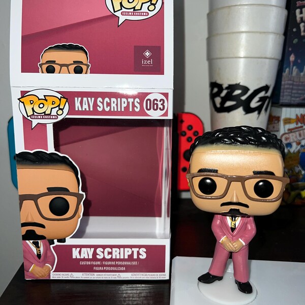 Custom POP Police Figures - Hand-painted With Personalized Box - Etsy