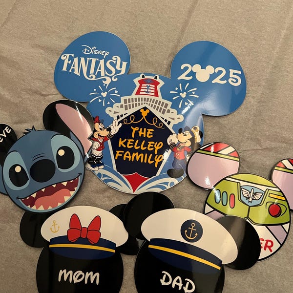 Disney Inspired Princess Side Door Magnet for Disney Cruise Door, Elsa ...