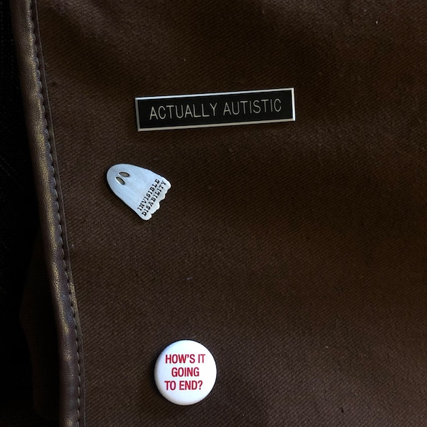 Invisible Disability Enamel Pin | Accessibility | the Future is ...
