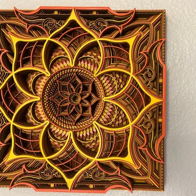 3D SVG Cross Bundle Volume 1, Religious Mandala Cross SVG Dxf, Laser ...