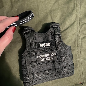 CORRECTION OFFICER Tactical Vest Beverage Insulator - Etsy