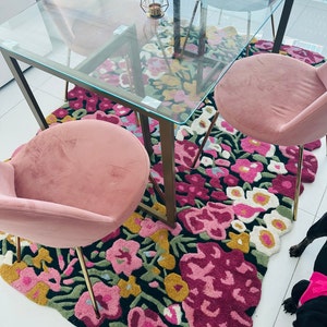 Premium Quality Lemon Grass Green Tufted Solid Rug 100% Wool 3x5 , 4x6 ...