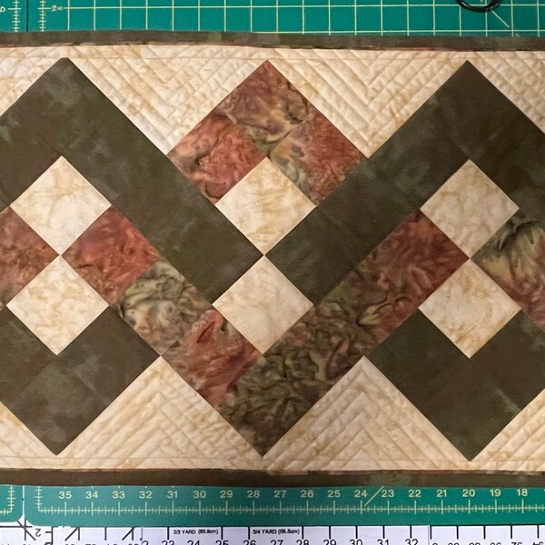 PDF Pattern for Quilted Table Runner - Etsy