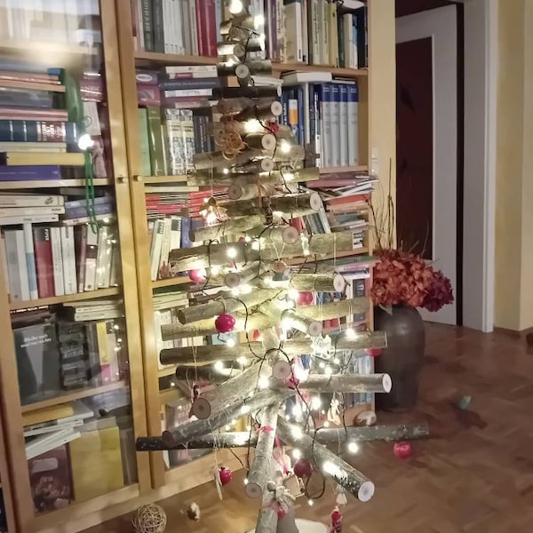 Weihnachtsbaum aus Holz - Modell Lichtung, nachhaltiger Tannenbaum ...