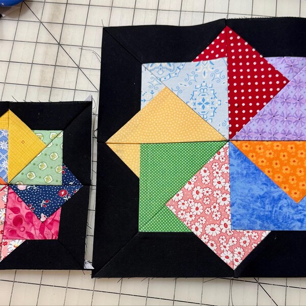 Card Trick 6 Sizes Quilt Block Pattern: Foundation Paper Piecing ...