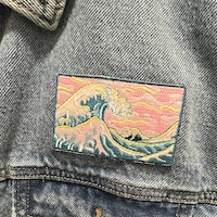 Wave Patch - Ocean Iron on Patch - Sea - Beach - Surf - Make Waves ...
