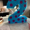 20'' Tall Number Two Pinata Flowers Theme Two Groovy Themed Party ...