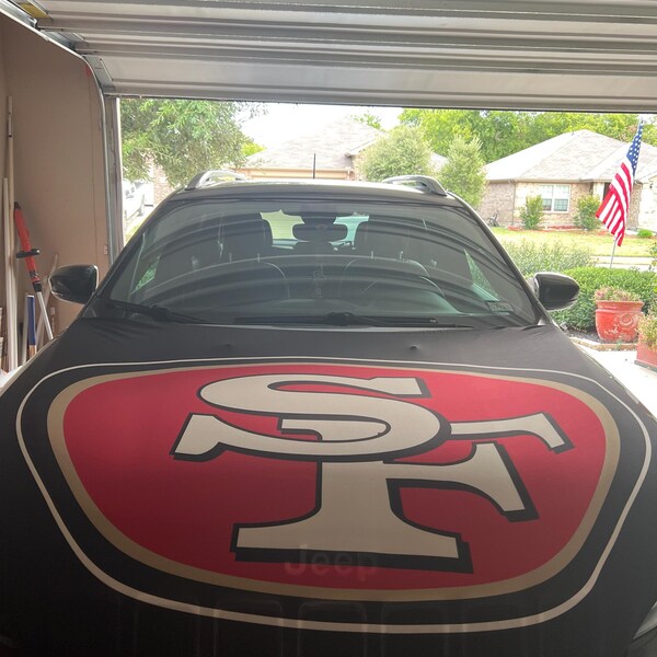 Buffalo Football Custom Car Hood Cover - Etsy