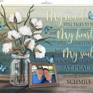 Bereavement Gift in Loving Memory Wall Decor Remembrance - Etsy