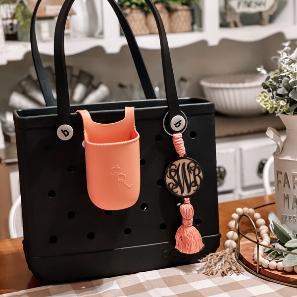 Bogg Bag Charm | Monogram Disc - Etsy