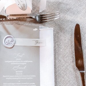 Menu Icon Rubber Stamp, Menu Rubber Stamps, Menu Icon Stamps, Wedding ...