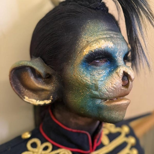 Cat / Faun Nose - Foam Latex Prosthetic (UNPAINTED) - Etsy