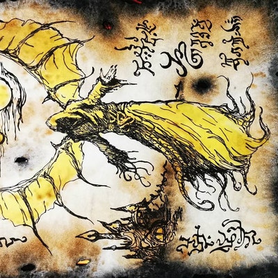 ELDRITCH DEVIL Cthulhu Larp Necronomicon Scrolls Dark Occult - Etsy