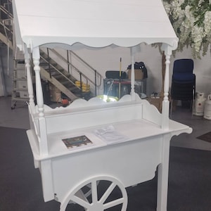 Candy Cart for Sale Wedding Sweet Cart Fully Collapsible Market Cart ...