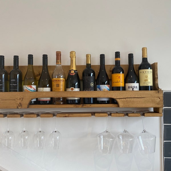 Floating Home Bar, Drinks Shelf, Gin Rack, Cocktail Display Cabinet ...