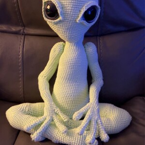 Alien Crochet Amigurumi Pattern DIGITAL Download PDF by Crafty ...