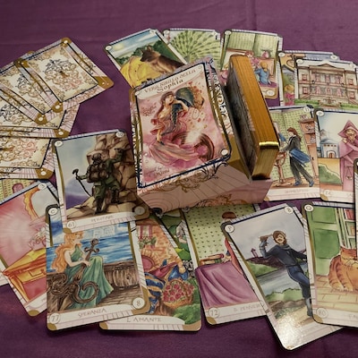 Lenormand Deck, Oracle Deck, Lenormand, Tarot Deck, Lenormand Cards ...