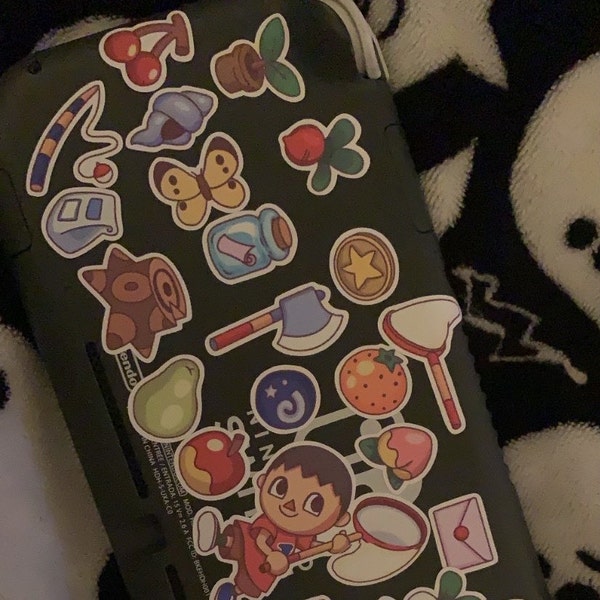 Animal Crossing Stickers - Cute Sticker Sheet - Happy Stickers - Video ...
