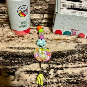 Groovy Sparkly Lanyard Personalized Lanyard for Badge 80's Lanyard ...