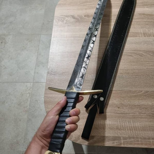 Handmade Zelda Sword With Shield, Replica Swords, Sword With Scabbard ...