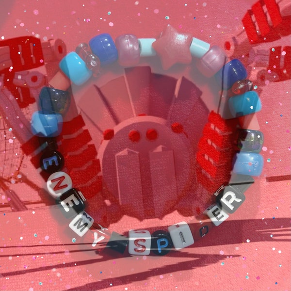 Jerma985 Inspired Personalized Beaded Kandi Pony Beads Elastic ...