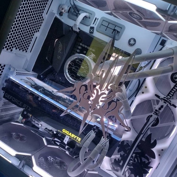 Custom AIO Covers for Corsair Icue ELITE CAPELLIX h100i, H115i, H150i ...