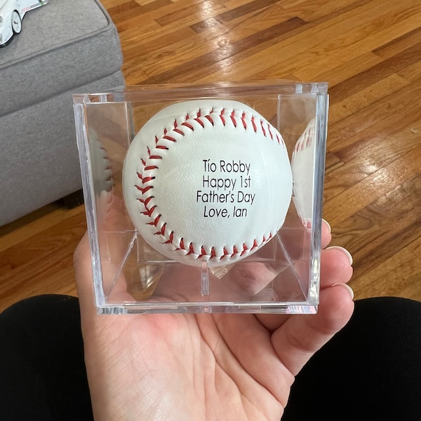 Personalized Baseball Custom Text or Logo, Custom Baseball, Printed ...