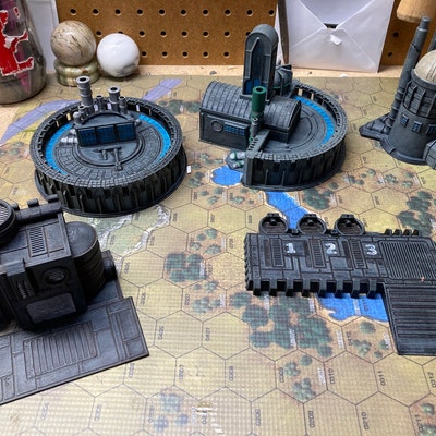 Mecha City Mech Hanger Epic Scale Terrain 6mm 8mm - Etsy