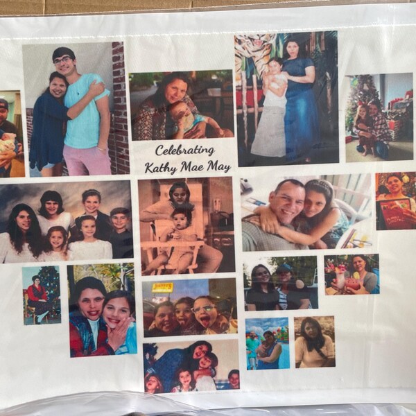 Custom Edible Photo Collage for Cakes, Cupcakes, Cookies and More! Made ...