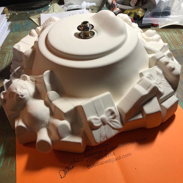 Ceramic Christmas Tree Approximately 19 Inches Tall, Complete With ...