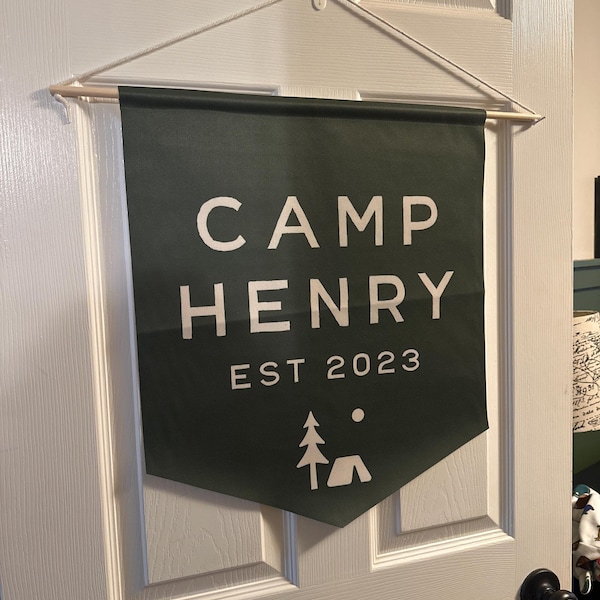 Custom T-rex Dinosaur Name Banner | Custom Name Canvas Flag | Custom ...