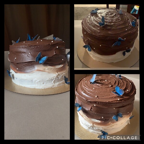 Cakeshop 12 X PRE-CUT Blue Butterfly Edible Cake Toppers BT065 - Etsy