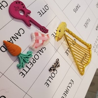 Color Sorting Fabric Circle Classification of Primary and Secondary ...