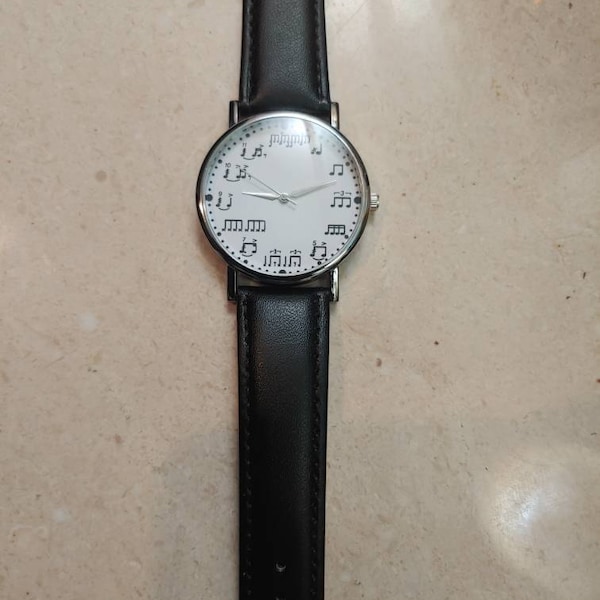 Wristwatch Note, Watch Gift to the Teacher, Watch Musicians, Ladies ...