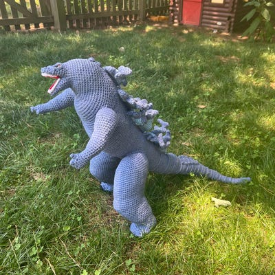 Crochet Giant Godzilla _ Godzilla Monsterverse _ PDF English Crochet ...