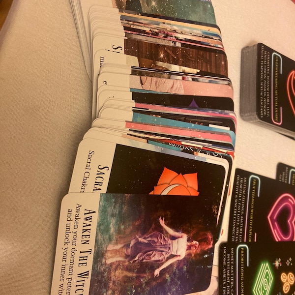 PRACTICAL Self-care Oracle Deck (78 Cards) - Etsy