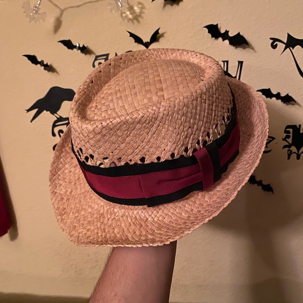 Night Stalker Kolchak Style Vented Straw Raffia Hat Screen Accurate ...