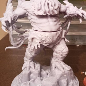 Grey Render Monster Tabletop Miniature Monstrober 2021 | Etsy