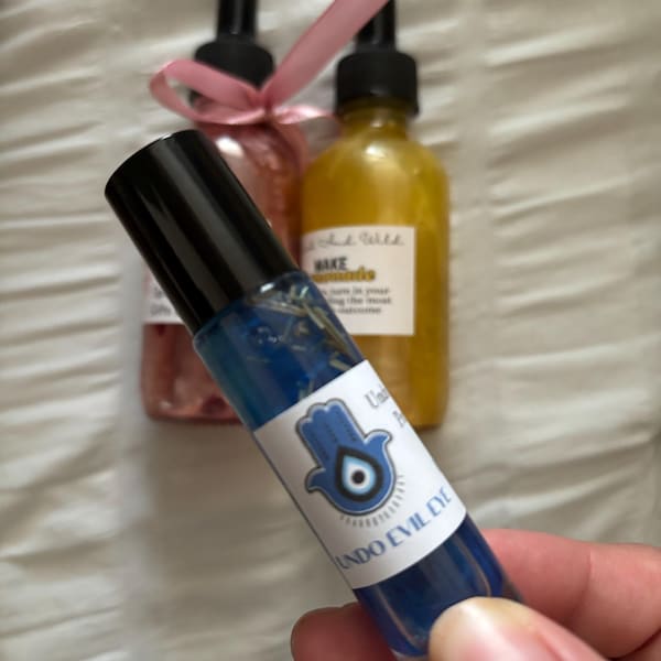 Evil Eye Perfume Body Oil, Intention Oil, Witch, Witchcraft, Pagan ...