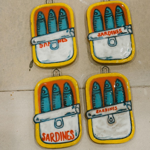 3D Printed Silly Sardines in a Tin Stamp and Cookie Cutter Set - Etsy