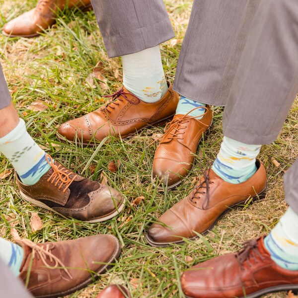 Bacon and Eggs Socks | Friday Socks | Fun Mismatched Socks | Cotton ...