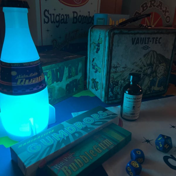 10” Vault Tec LED Wall Hanger Gear Logo Fallout Retro Art - Etsy