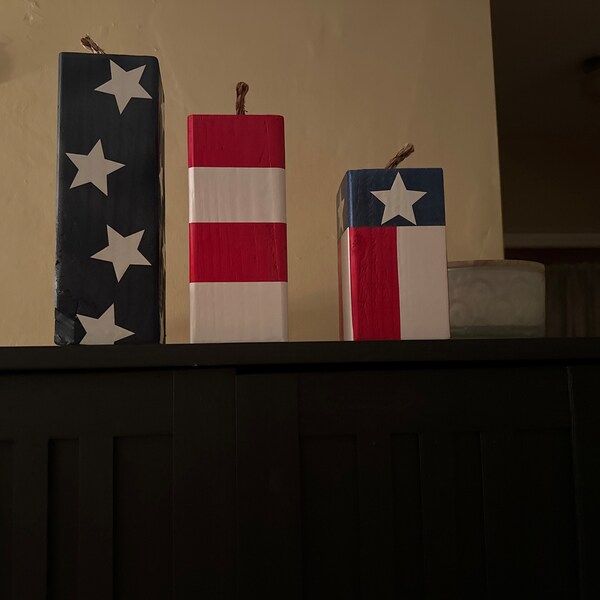 Patriotic Firecrackers, Patriotic Decor, 4th of July, Americana ...